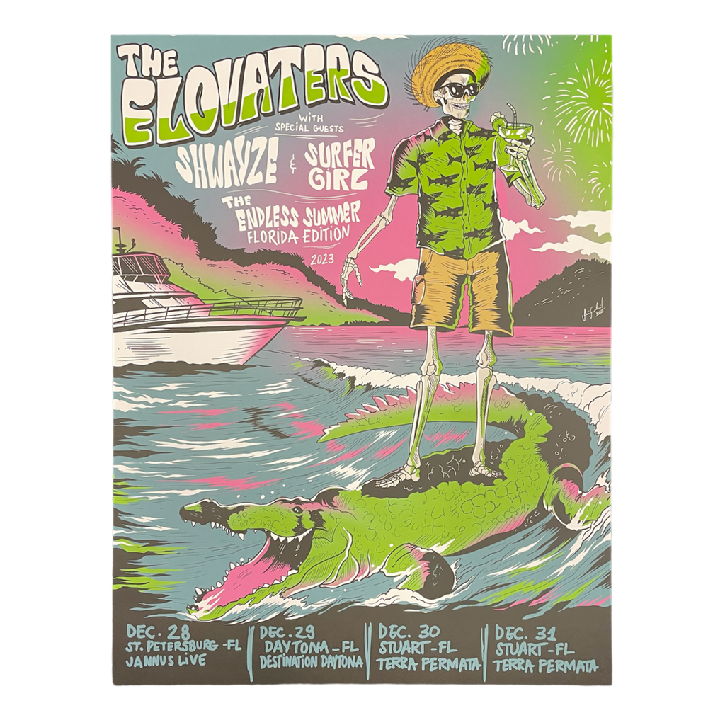 2023 Endless Summer Florida Edition Tour Poster – The Elovaters